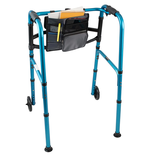 CAREX Explorer®Folding Walker with 2 Wheels & Bag - Edmonton Medical ...